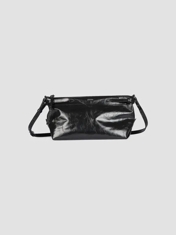 Isabel Marant Étoile Winna Day Leather Shoulder Bag - Black