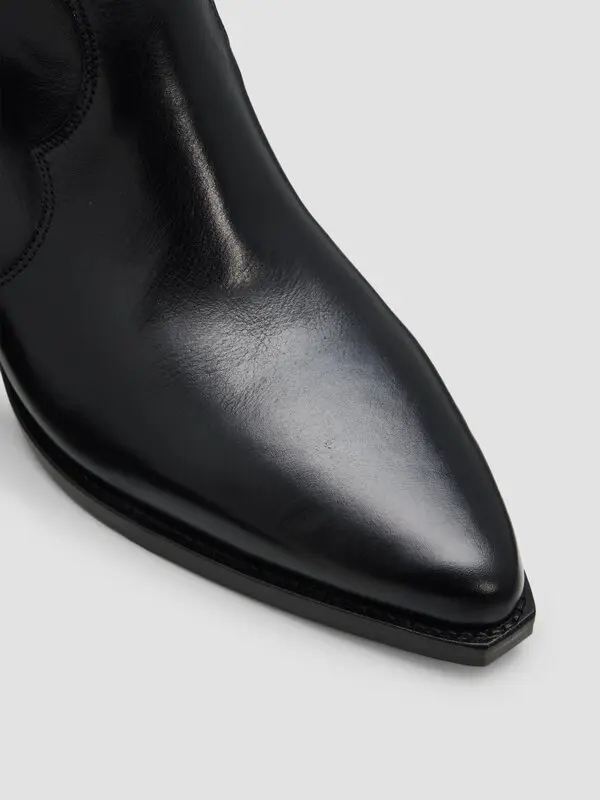 Isabel Marant Étoile Denvee Leather Western Boots