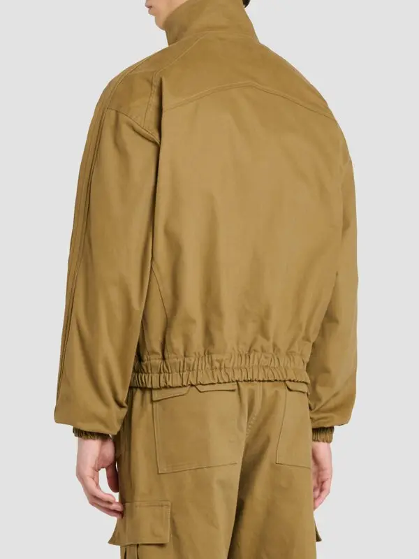 Rhude Rally Logo Track Jacket - Tan