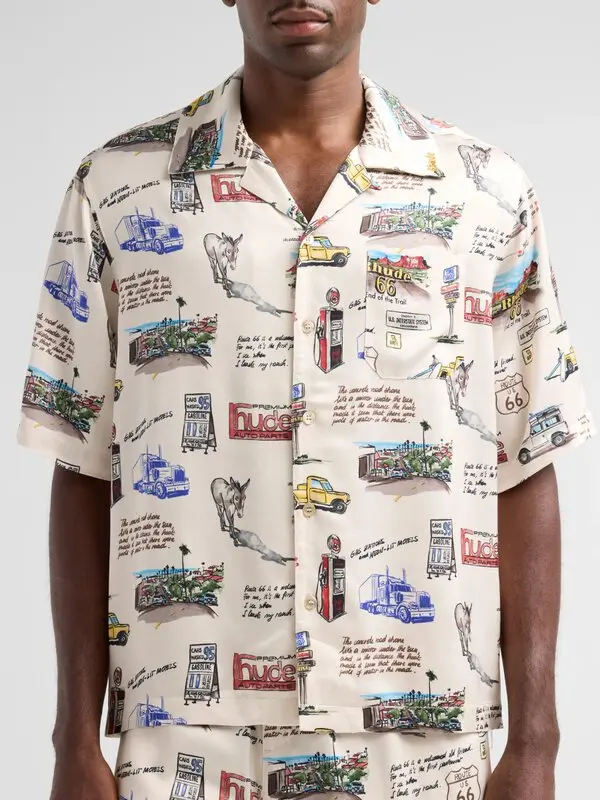 Rhude Highway Camp Shirt