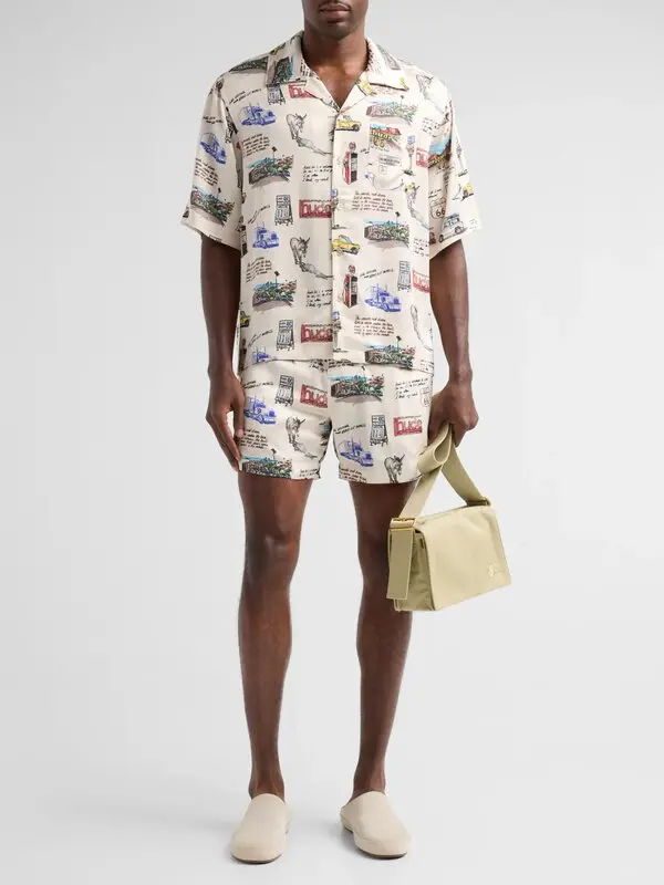 Rhude Highway Camp Shirt