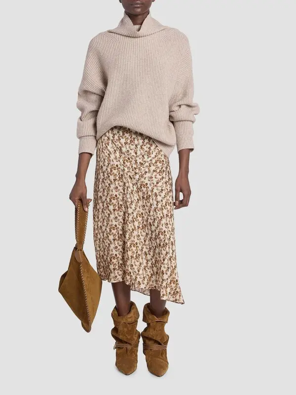 Isabel Marant Étoile Brooke Merino Wool-cashmere Turtleneck Sweater
