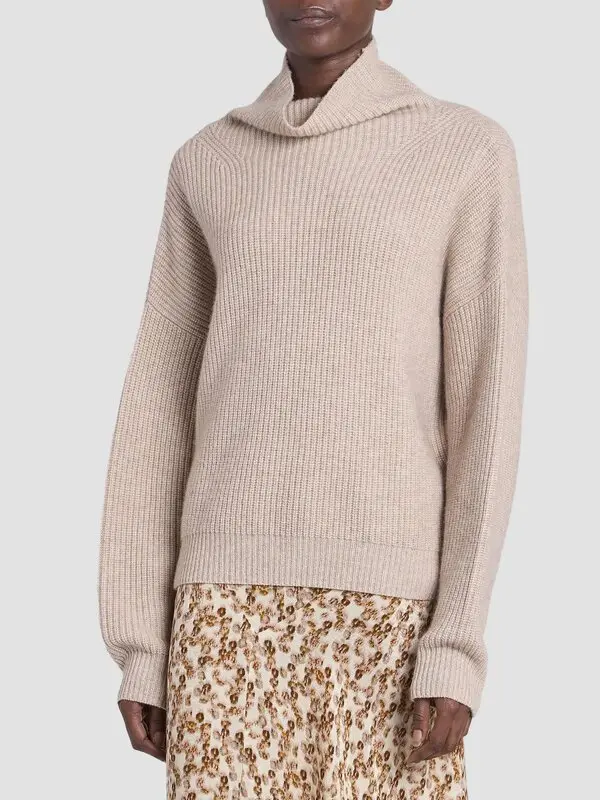 Isabel Marant Étoile Brooke Merino Wool-cashmere Turtleneck Sweater