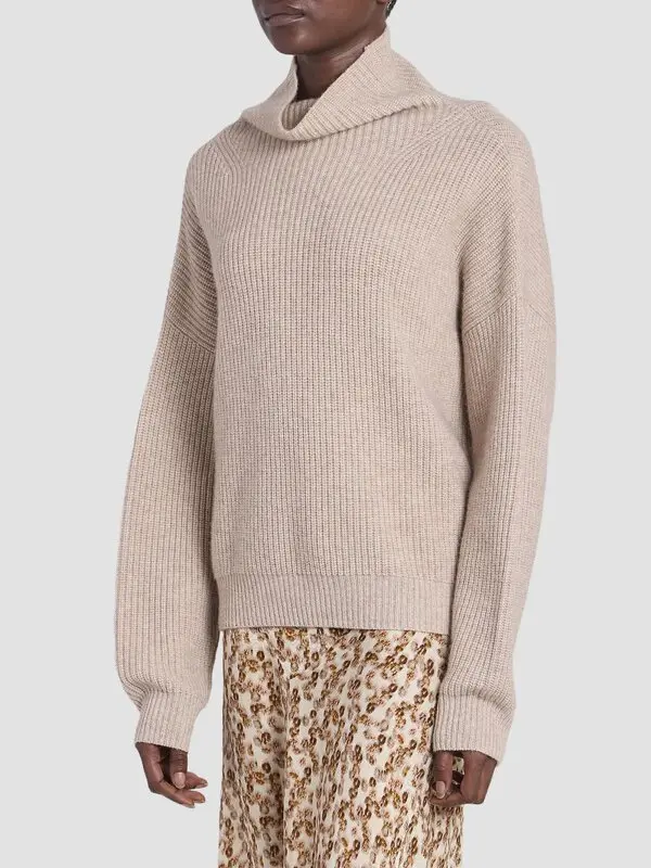Isabel Marant Étoile Brooke Merino Wool-cashmere Turtleneck Sweater