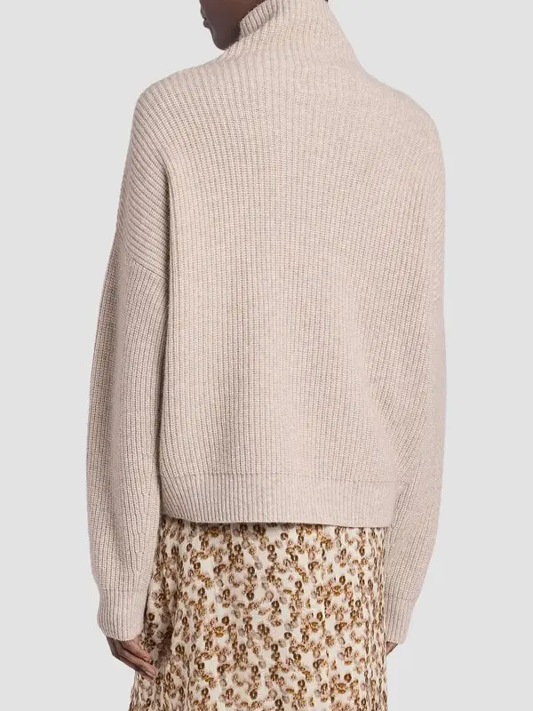 Isabel Marant Étoile Brooke Merino Wool-cashmere Turtleneck Sweater