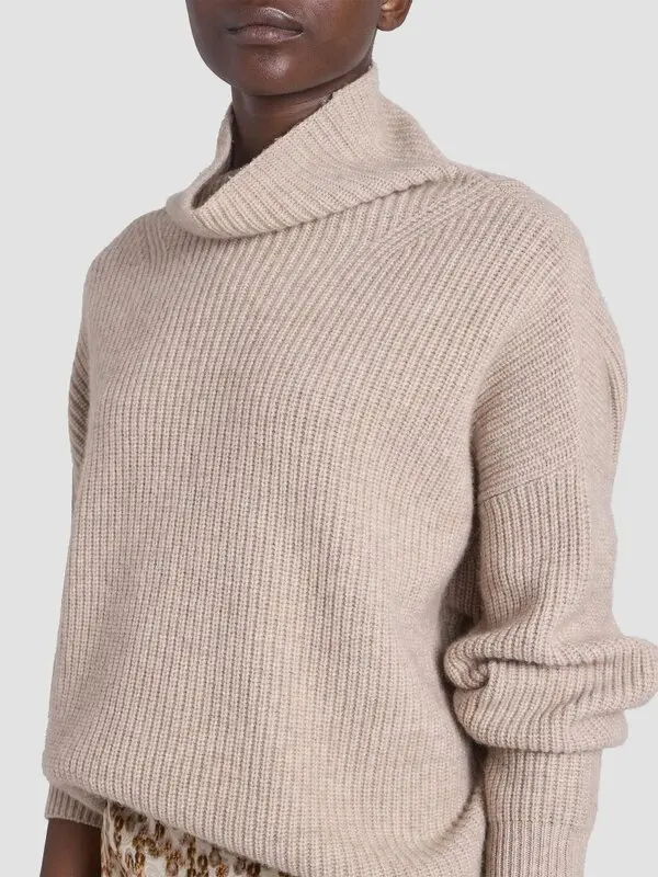 Isabel Marant Étoile Brooke Merino Wool-cashmere Turtleneck Sweater