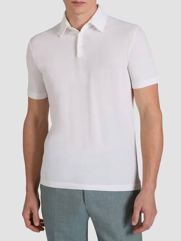 SLOWEAR Ice Short-sleeve Cotton Polo Shirt