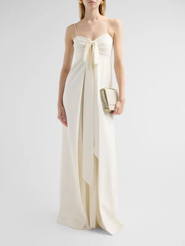 Cinq À Sept Amberly Bow Gown