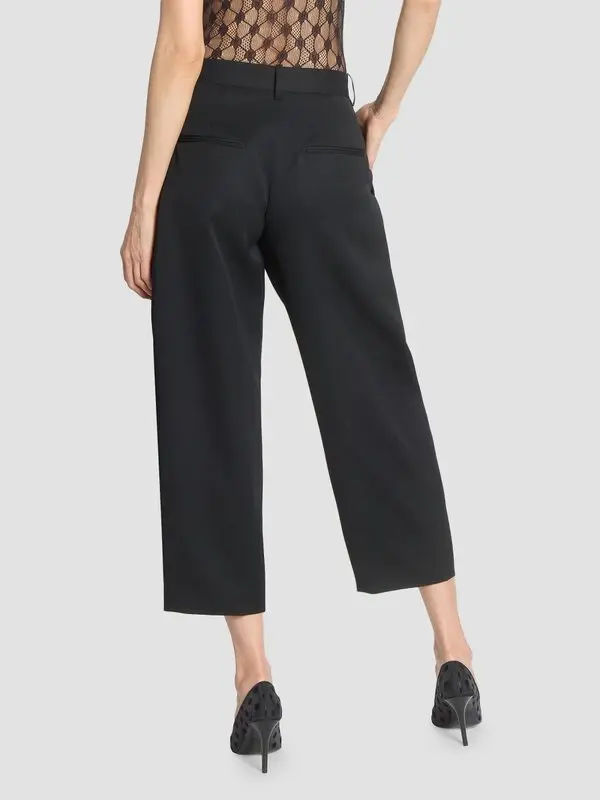 Isabel Marant Étoile Janice Wool Crop Trousers