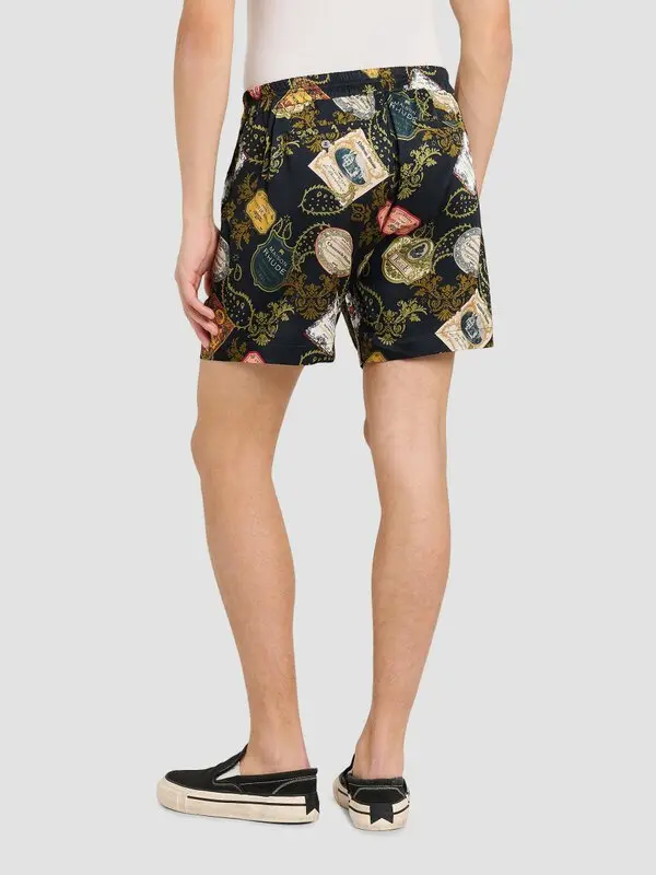 Rhude Vin Bandana Print Pj Shorts
