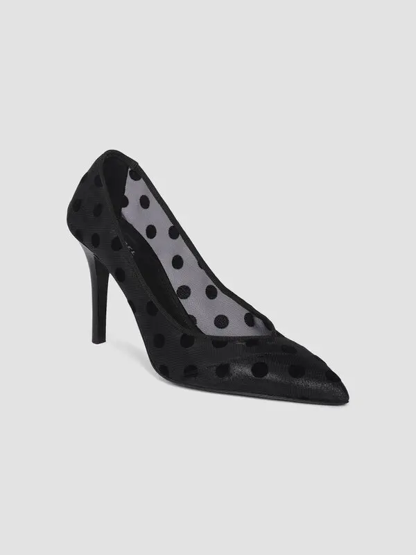 Isabel Marant Étoile Pristy 90mm Polka-dotted Mesh Pumps