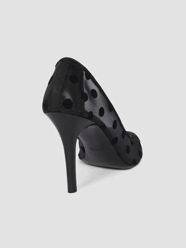 Isabel Marant Étoile Pristy 90mm Polka-dotted Mesh Pumps