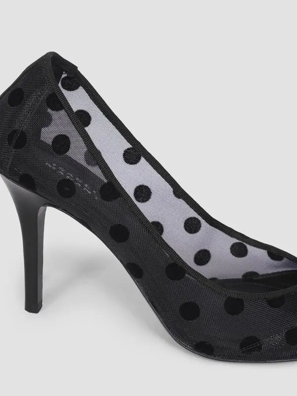 Isabel Marant Étoile Pristy 90mm Polka-dotted Mesh Pumps