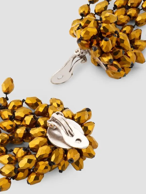 Isabel Marant Étoile Beaded Clip-on Earrings