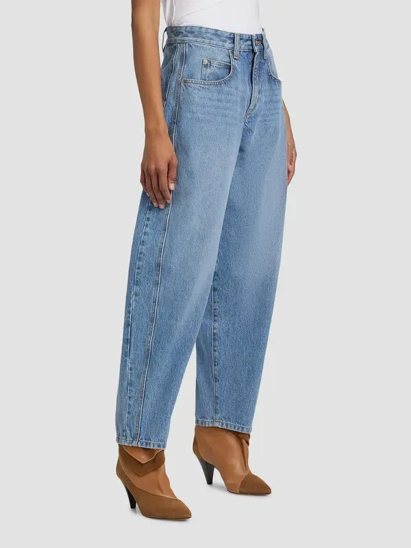 Isabel Marant Étoile Oriane Barrel Mid-rise Jeans