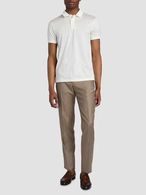 Giorgio Armani Rp Polo Shirt - White