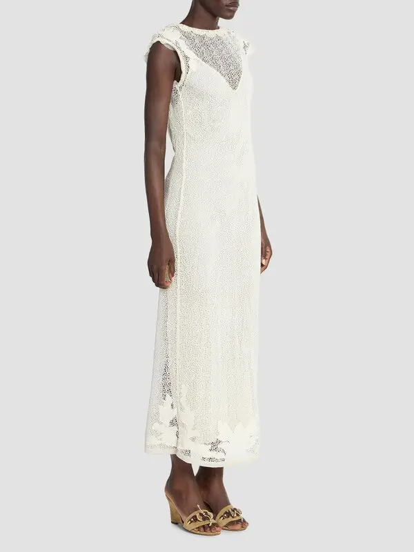 Isabel Marant Étoile Delvine Cotton Lace Slipdress