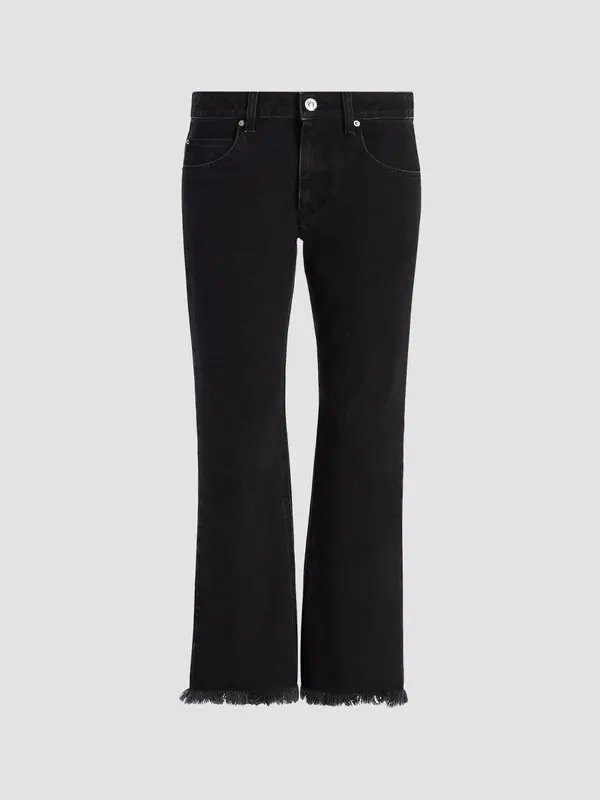 Isabel Marant Étoile Ombela Slim Ankle Jeans - Faded Black