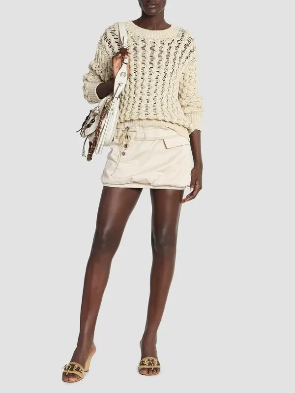 Isabel Marant Étoile Aurelys Cotton Crewneck Sweater