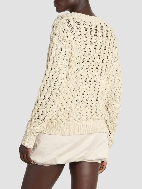 Isabel Marant Étoile Aurelys Cotton Crewneck Sweater