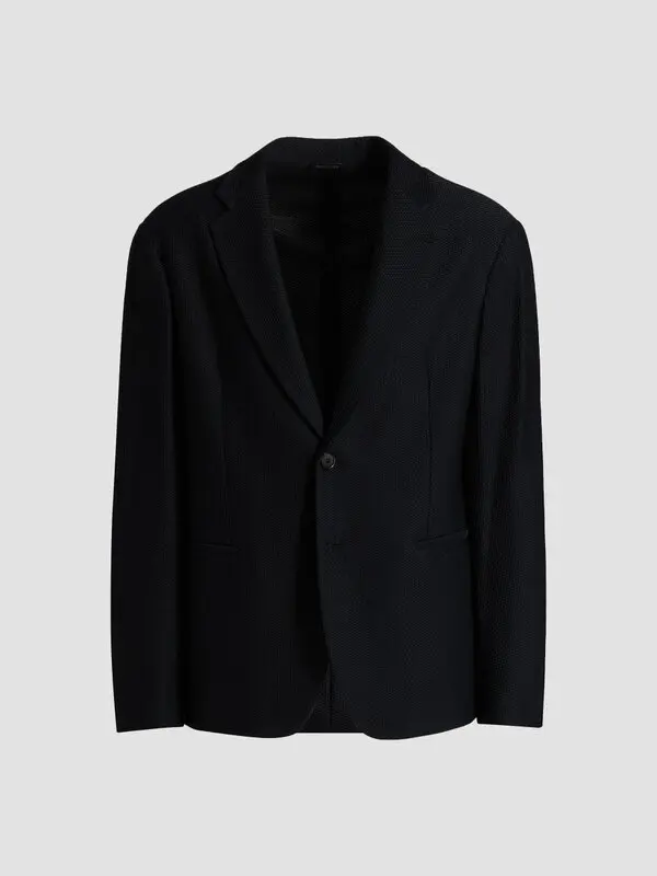 Giorgio Armani Single-breasted Stretch-nylon Jacket