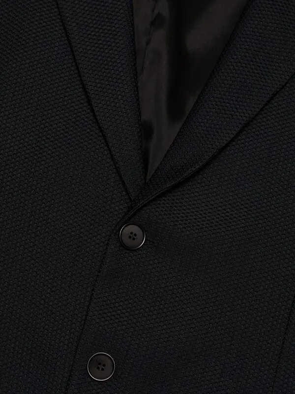 Giorgio Armani Single-breasted Stretch-nylon Jacket
