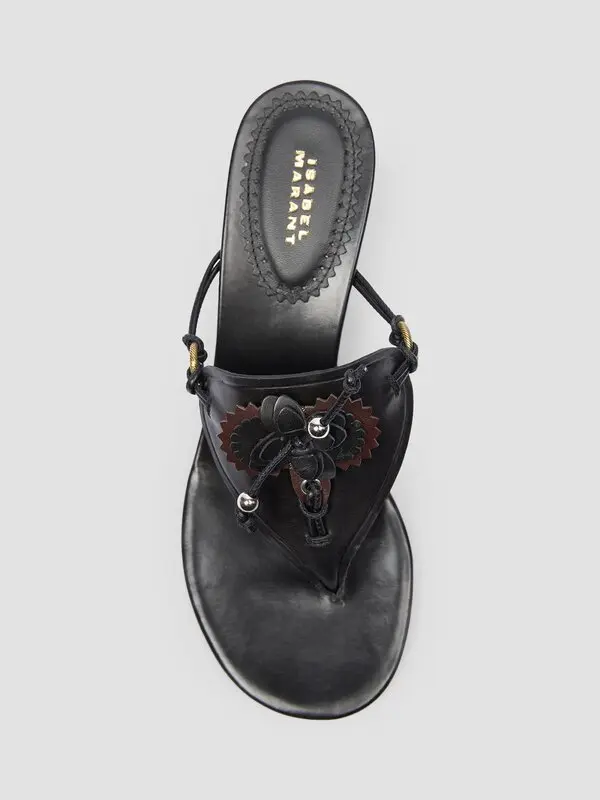 Isabel Marant Étoile Ekyne 50mm Leather Kitten-heel Mules
