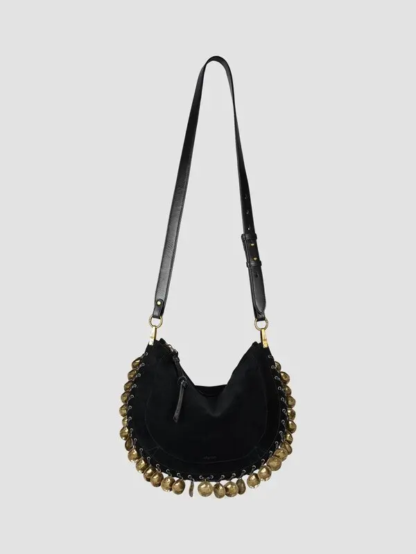 Isabel Marant Étoile Oskan Soft Suede Zip Shoulder Bag