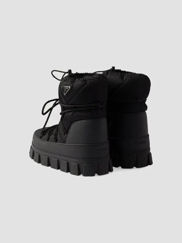Prada Re-nylon Gabardine Après Ski Booties