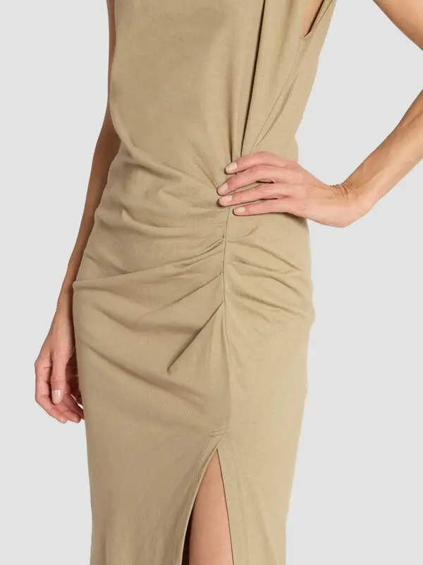 Isabel Marant Étoile Nadela Cap-sleeve Cotton Midi-dress
