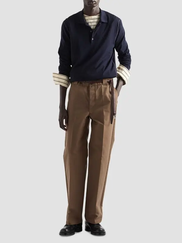 Prada Technical Canvas Pants