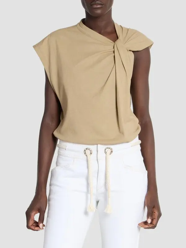 Isabel Marant Étoile Nayda Cotton Twist Top