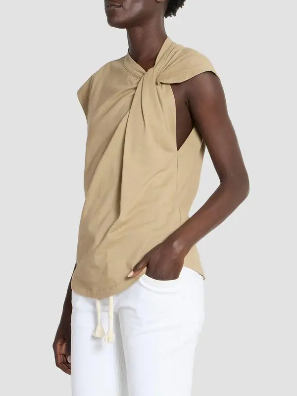 Isabel Marant Étoile Nayda Cotton Twist Top