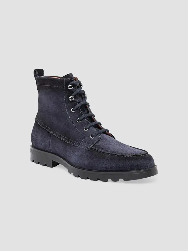 Santoni Flair Suede Boots