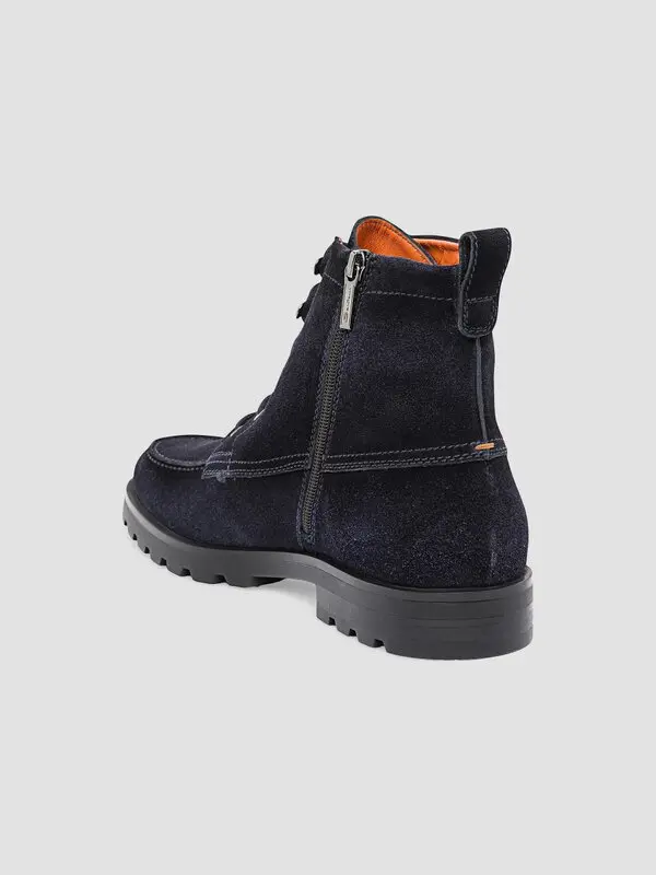 Santoni Flair Suede Boots