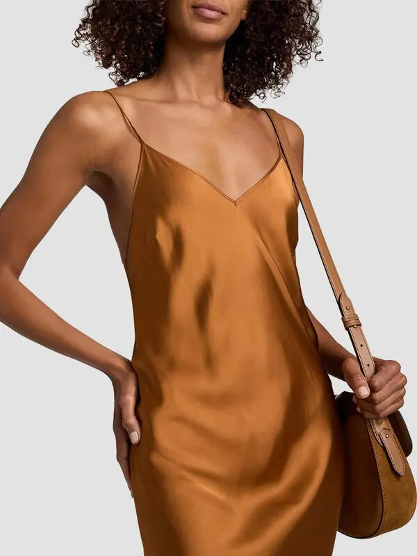 Isabel Marant Étoile Nevana Satin Bias Slip Gown