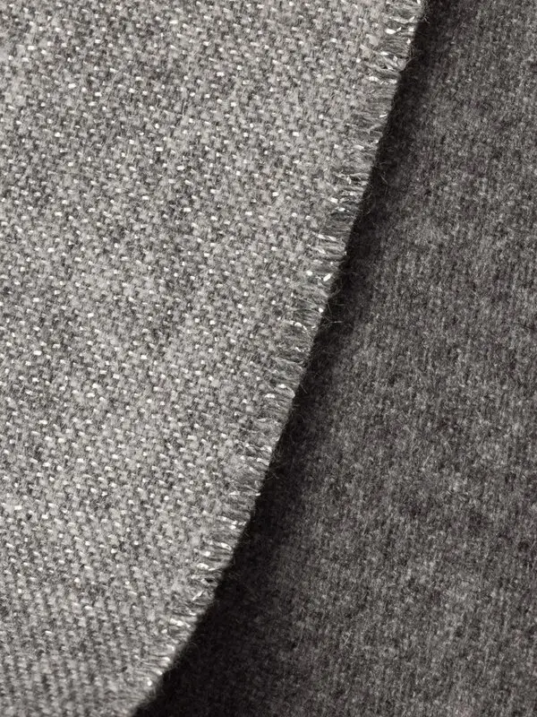 Prada Jacquard Evening Silk, Cashmere And Lurex Scarf