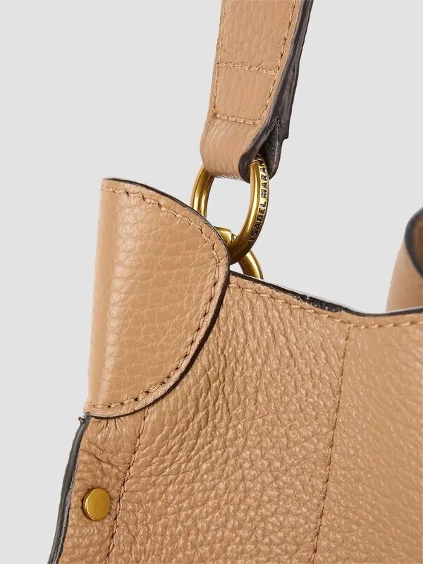 Isabel Marant Étoile Oskan Grained Leather Hobo Bag