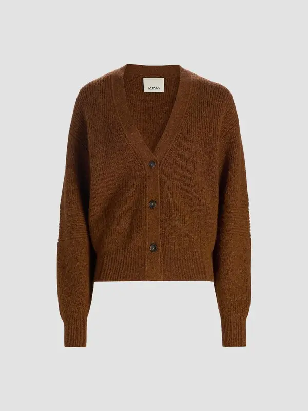Isabel Marant Étoile Thelma Alpaca Wool Cardigan
