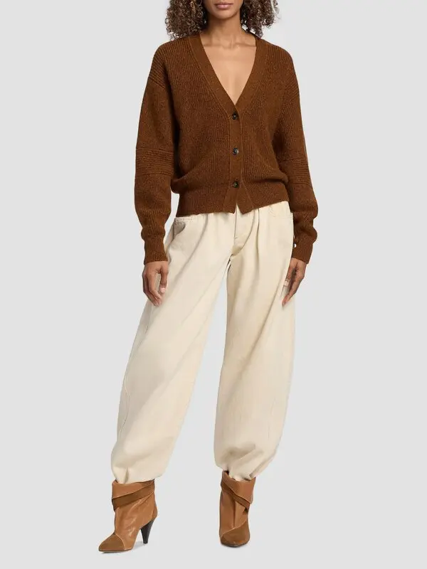 Isabel Marant Étoile Thelma Alpaca Wool Cardigan