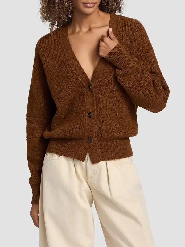 Isabel Marant Étoile Thelma Alpaca Wool Cardigan