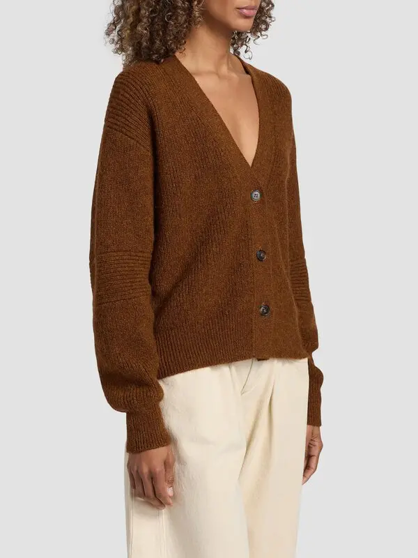 Isabel Marant Étoile Thelma Alpaca Wool Cardigan