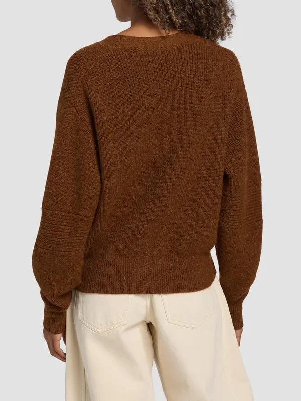 Isabel Marant Étoile Thelma Alpaca Wool Cardigan