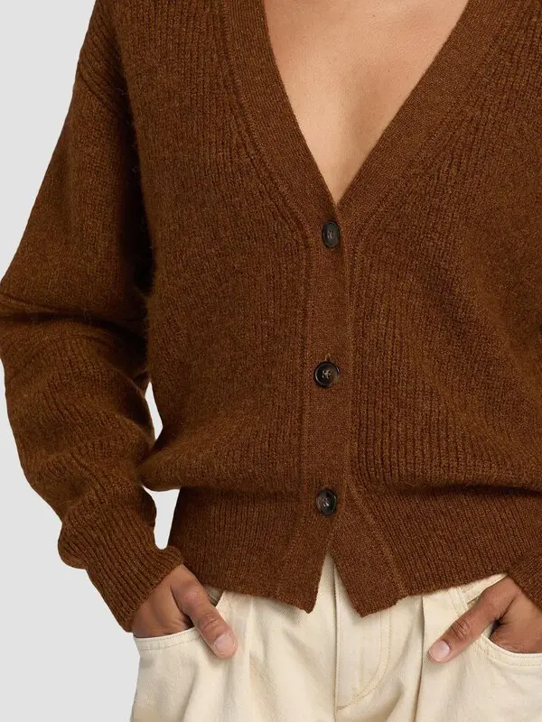 Isabel Marant Étoile Thelma Alpaca Wool Cardigan