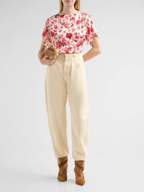 Isabel Marant Étoile Lisha Straight Mid-rise Jeans