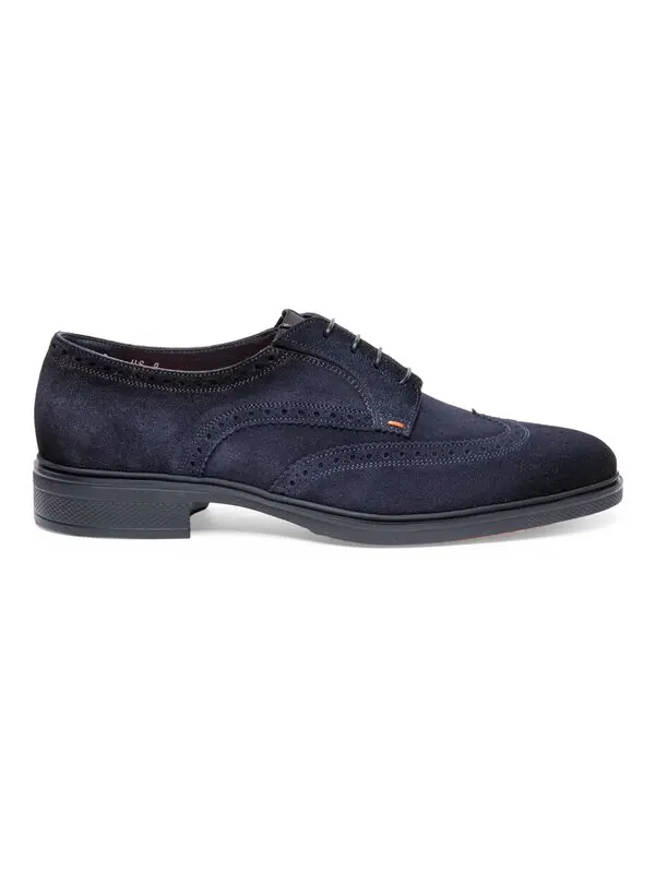 Santoni Easy Suede Brogues