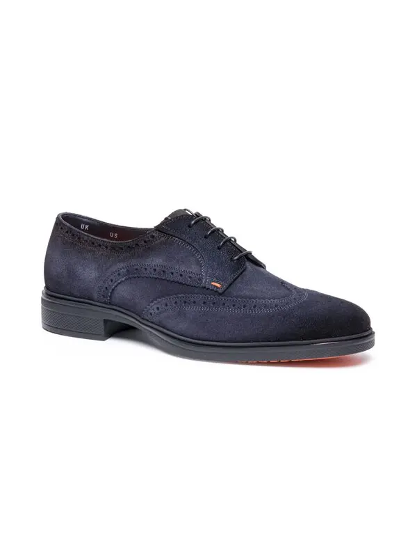 Santoni Easy Suede Brogues