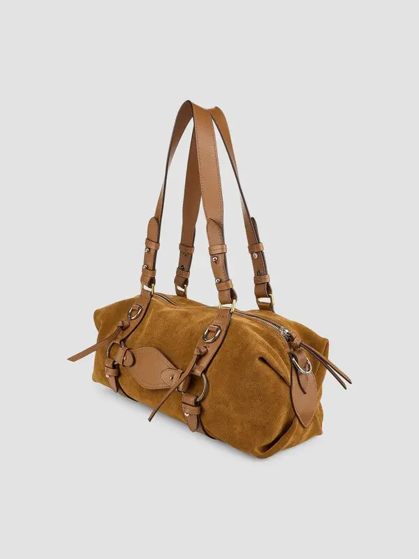Isabel Marant Étoile Tilpa Mini Suede Bowling Bag