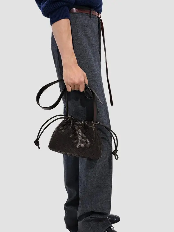 Bottega Veneta Bike Avenue Intrecciato Leather Bag