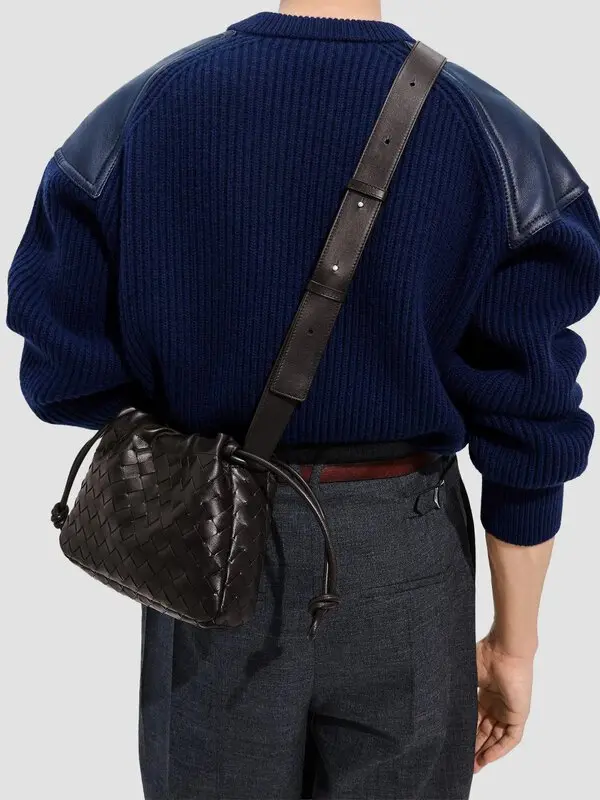 Bottega Veneta Bike Avenue Intrecciato Leather Bag